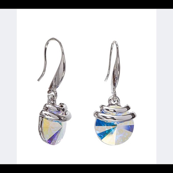 Callura | Jewelry | Aurora Borealis Swarovski Crystal Earrings | Poshmark